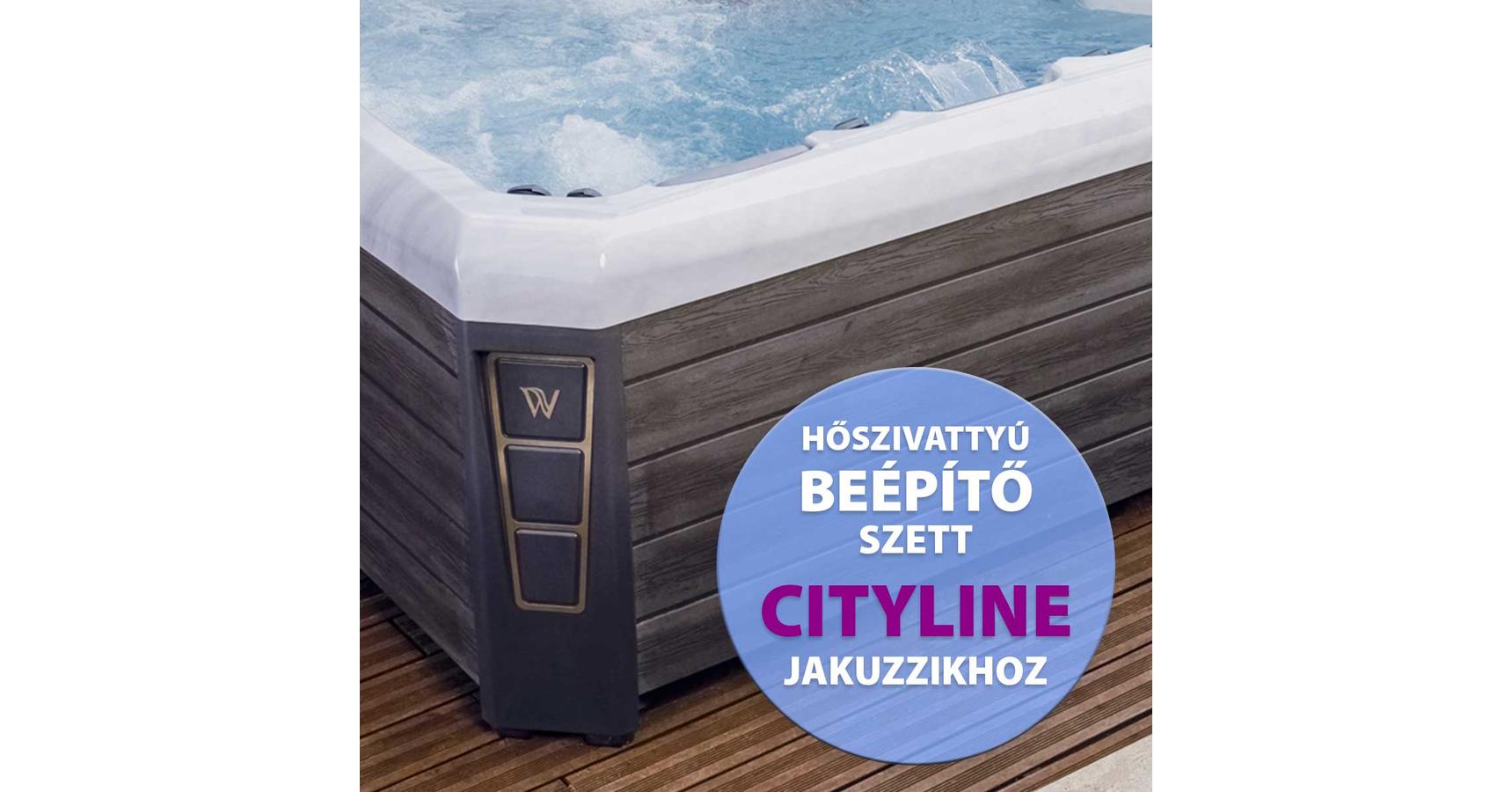 Medence kiegészítő, Wellis ABE0670 Classic City hőszivattyú beépítő ...